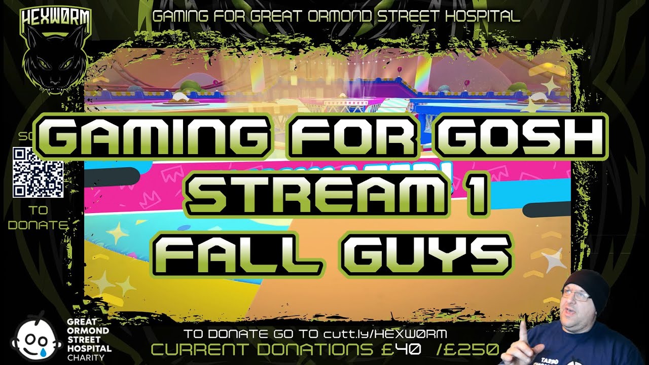 Gaming for GOSH Stream 1 - Fall Guys - Full Video - YouTube