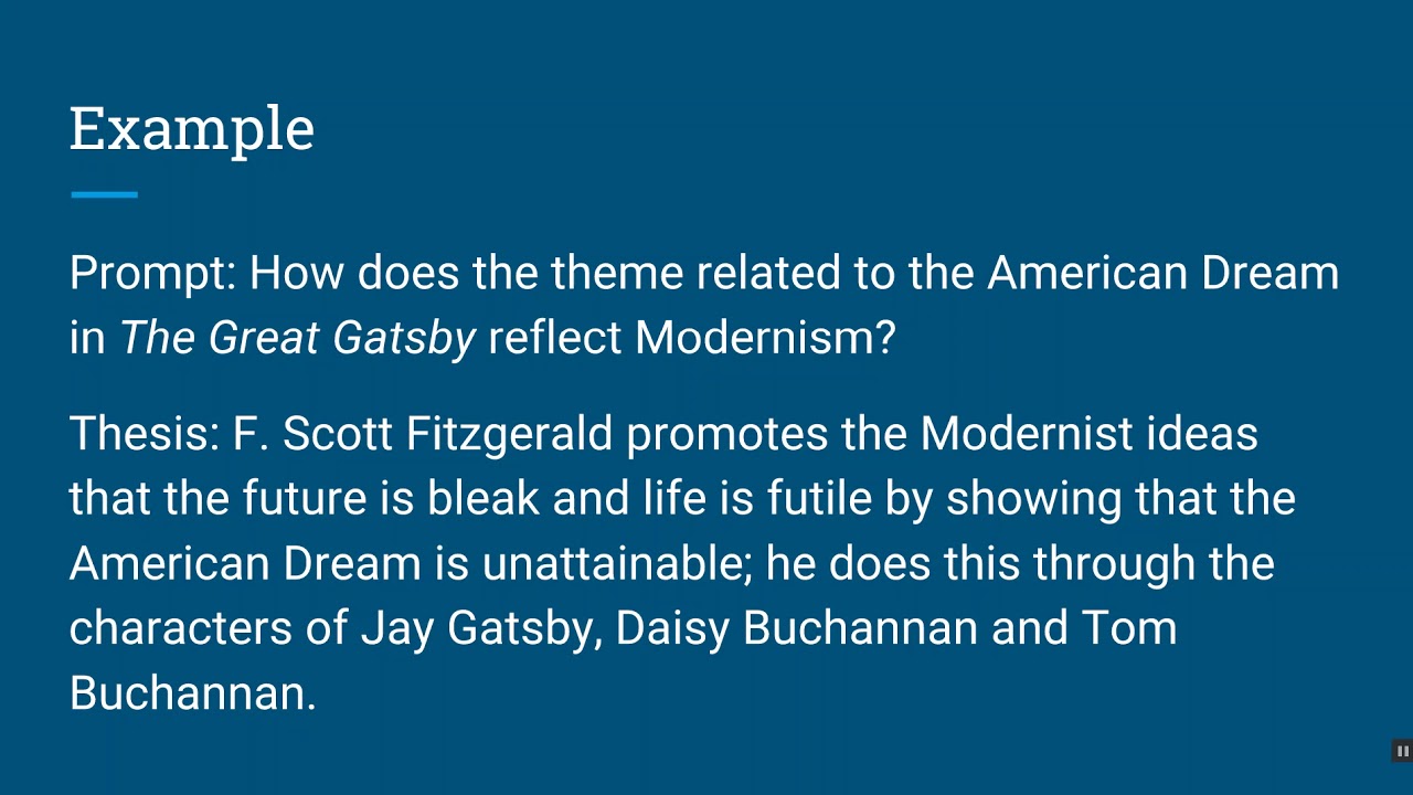 How to Write a Blueprint Thesis - YouTube