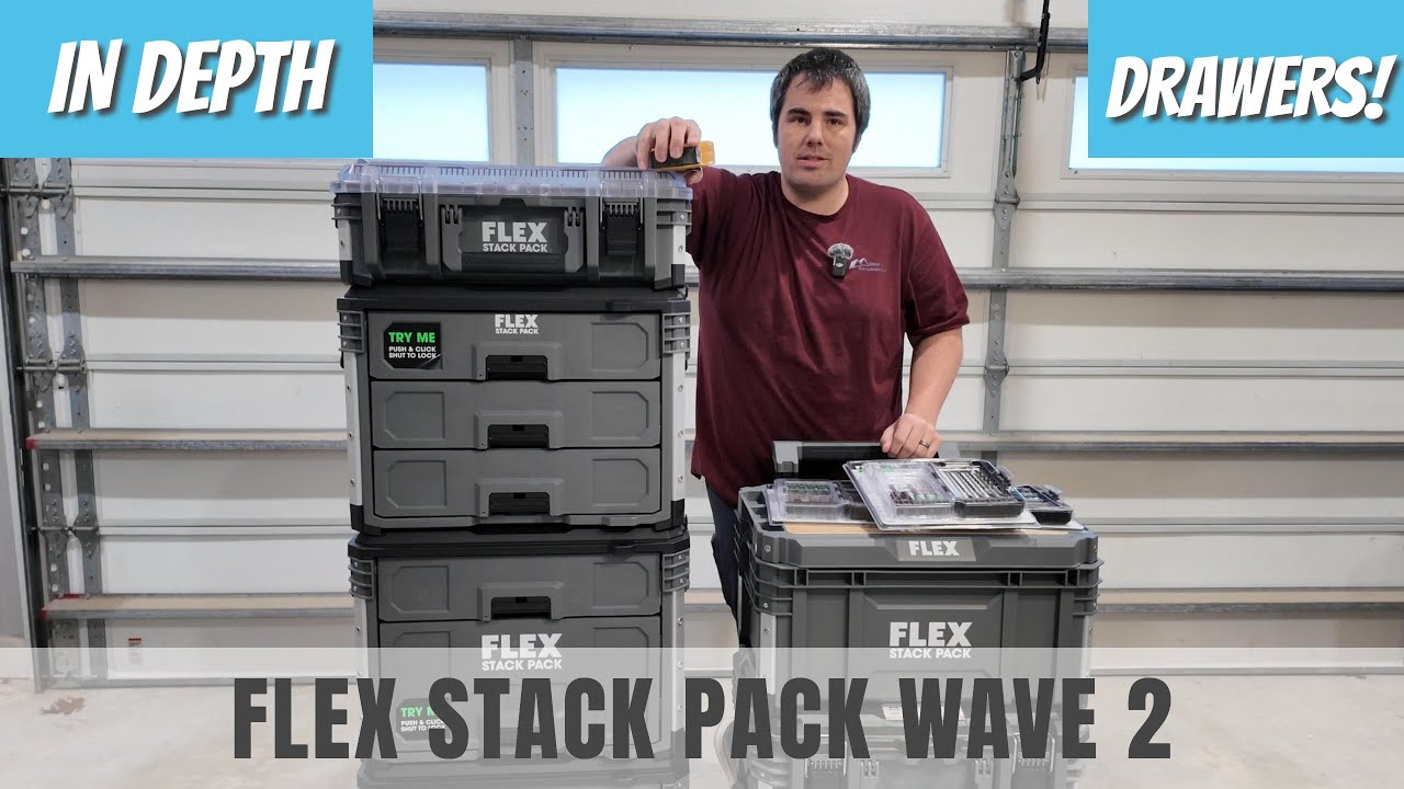 FLEX Stack Pack WAVE 2 - In depth & Up Close WITH MEASUREMENTS! - YouTube
