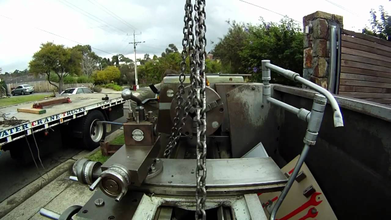 Home Coming: Colchester Triumph 2000 Lathe - YouTube