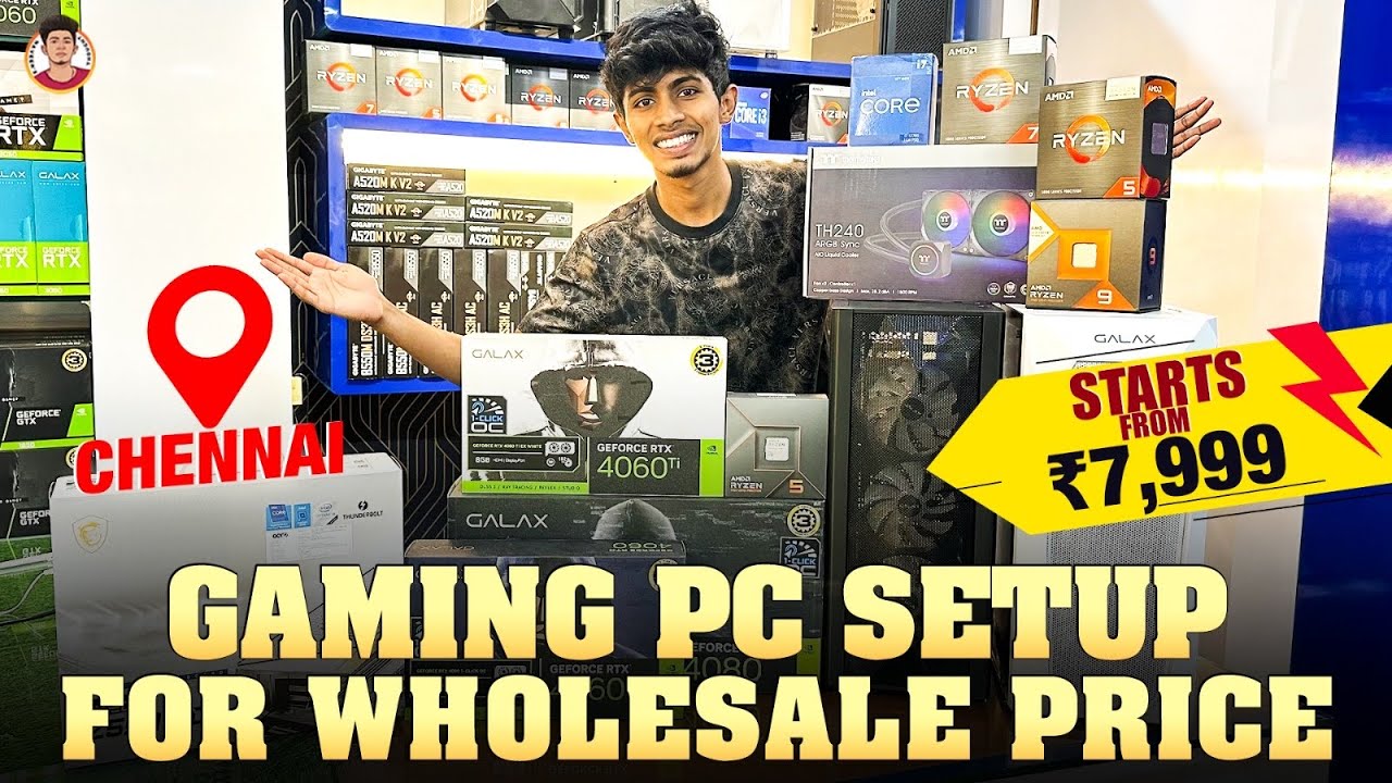 Gaming PC Setup for Wholesale Price🔥 | Starts from ₹7,999 | Naveen’s ...