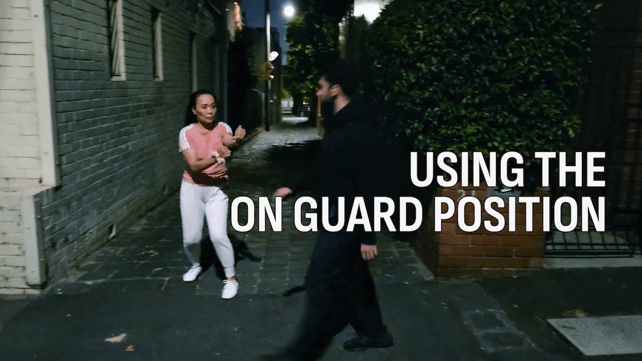 [25] Using the on-guard position | Women self defence safety awareness ...