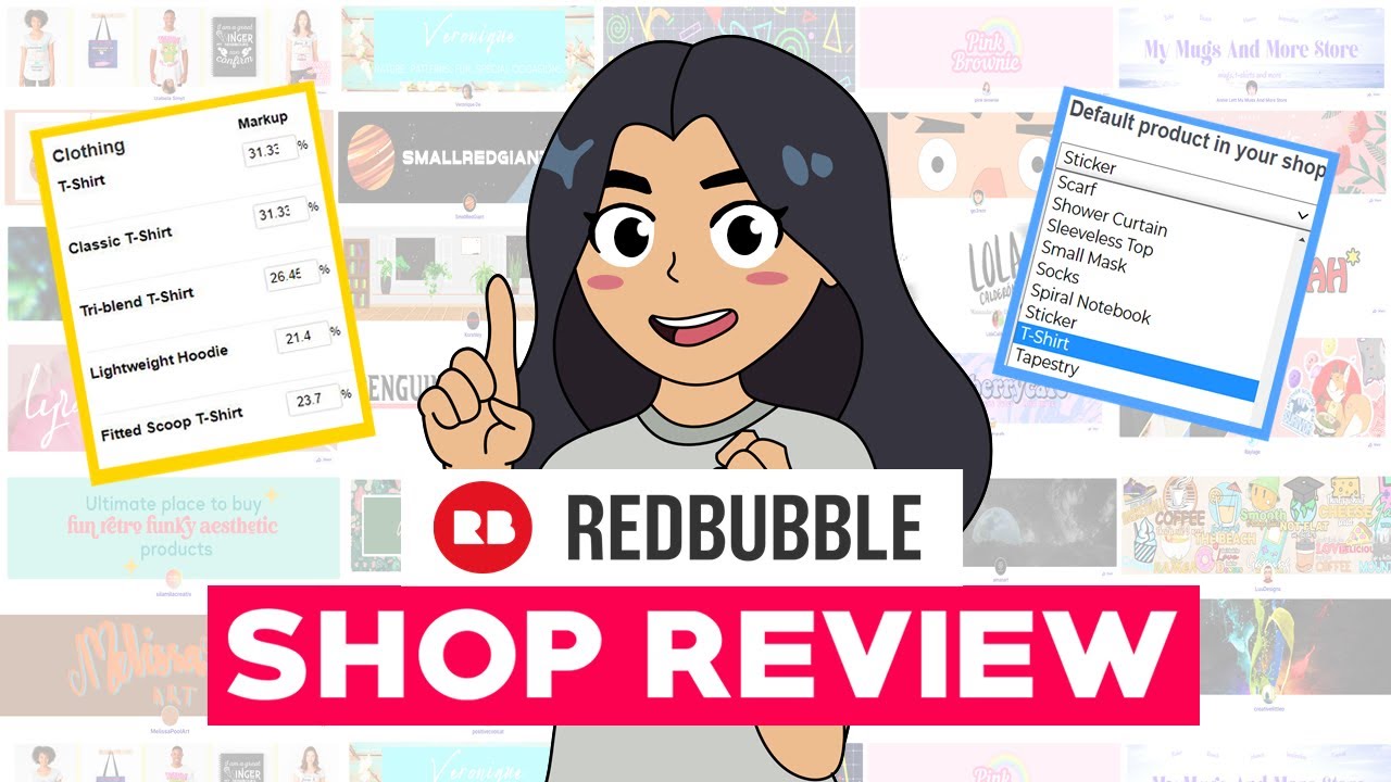 3 TIPS TO IMPROVE YOUR REDBUBBLE SHOP - YouTube