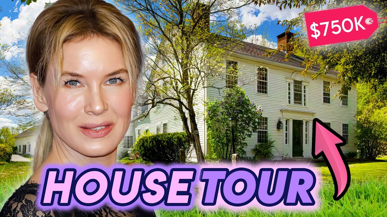 Renee Zellweger | House Tour | East Coast Real Estate, Connecticut ...