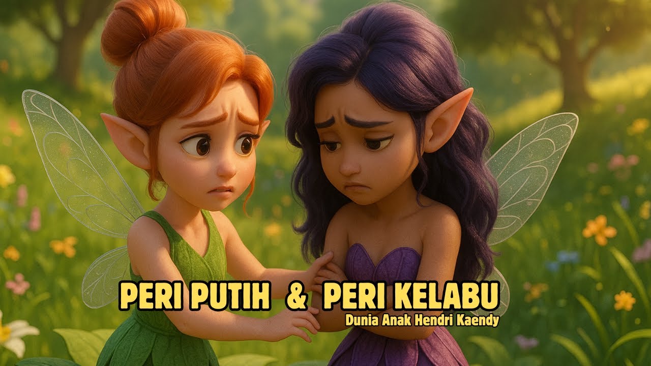 Cerita anak | Peri putih dan peri kelabu | Dongeng anak - YouTube