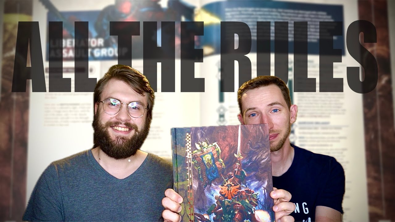 Blood Angels Codex Review 10th edition - YouTube