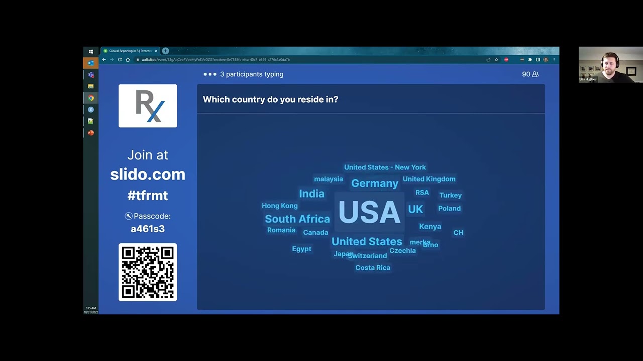 Clinical Reporting in R (Day 1) - YouTube