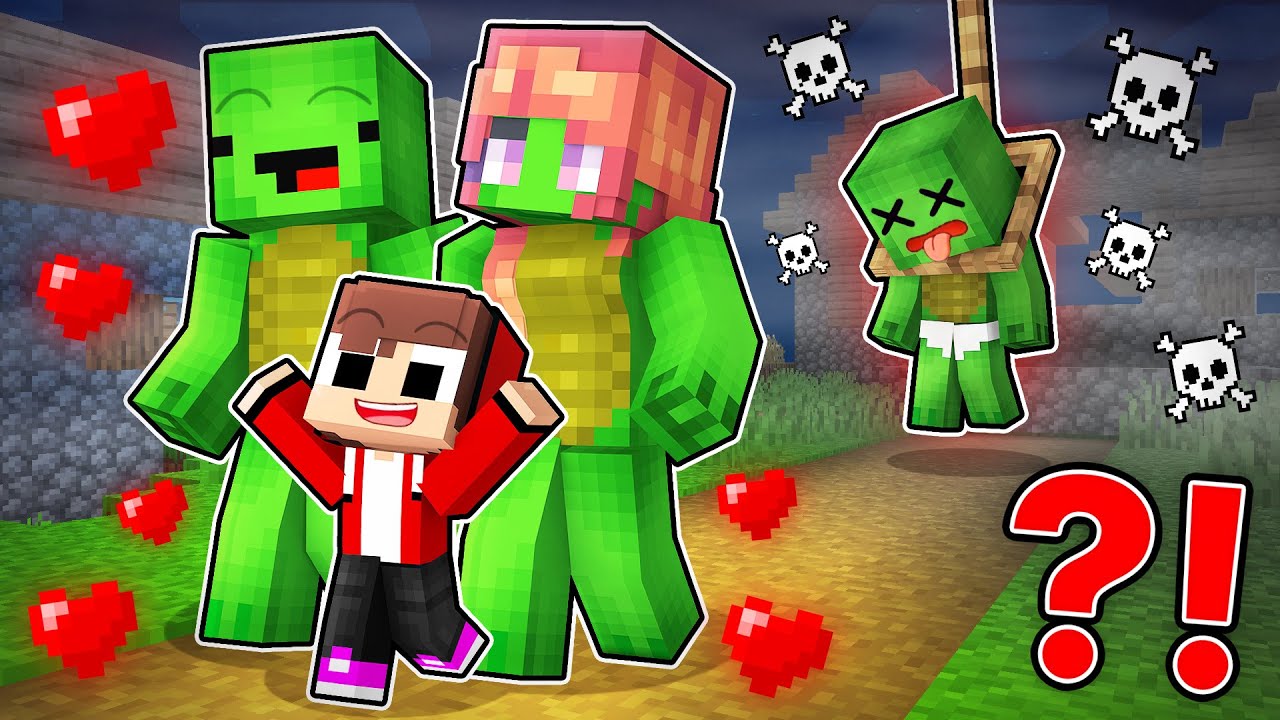 Why Did BABY Mikey DIE? Mikey`s Family Adopted BABY JJ! - Minecraft Animation / Maizen - YouTube