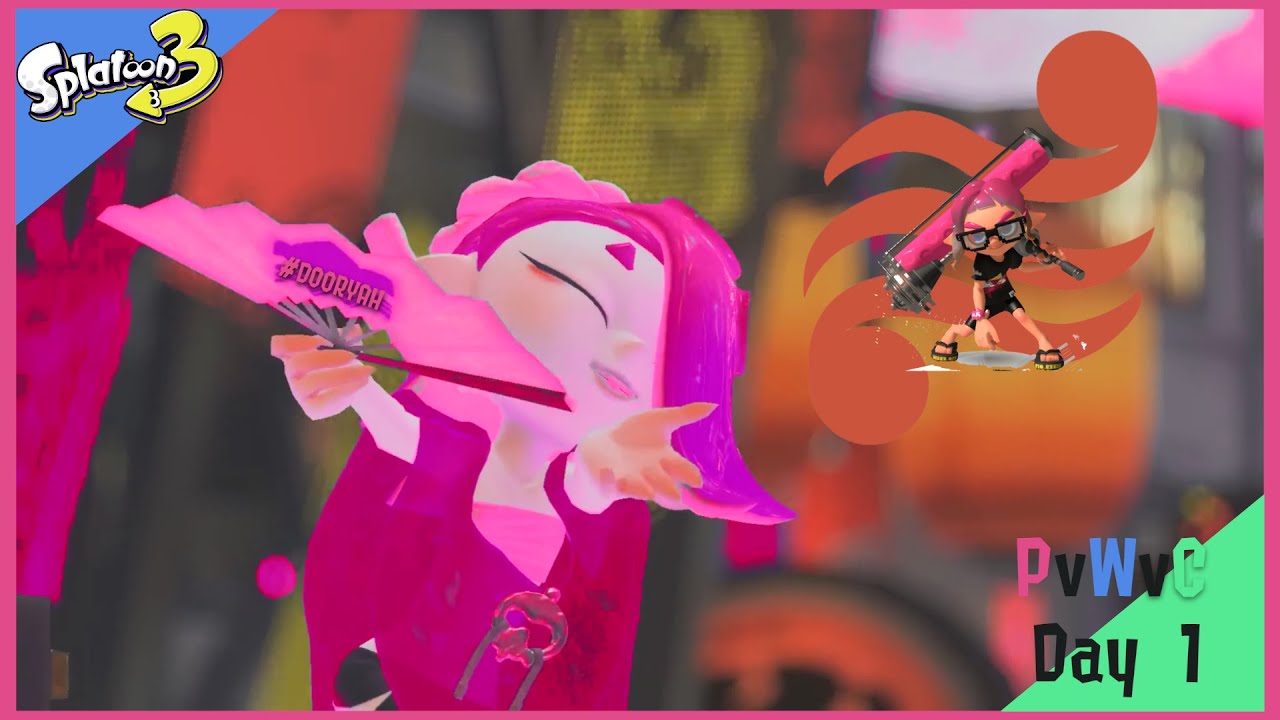 Challenging The Godesses LIVE 🔴 On Team Power-Splatoon 3 Zelda ...