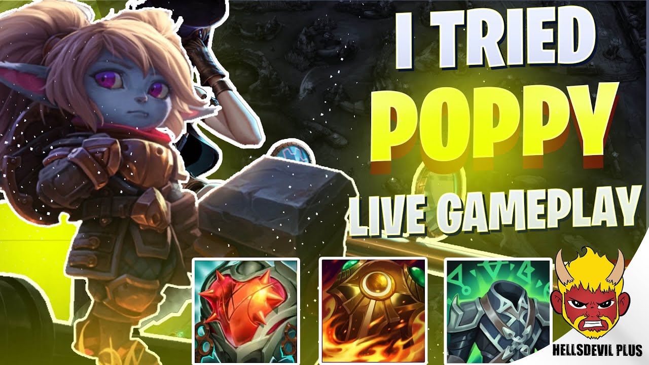 I Tried Poppy And She's BROKEN! - Wild Rift HellsDevil Plus Gameplay ...