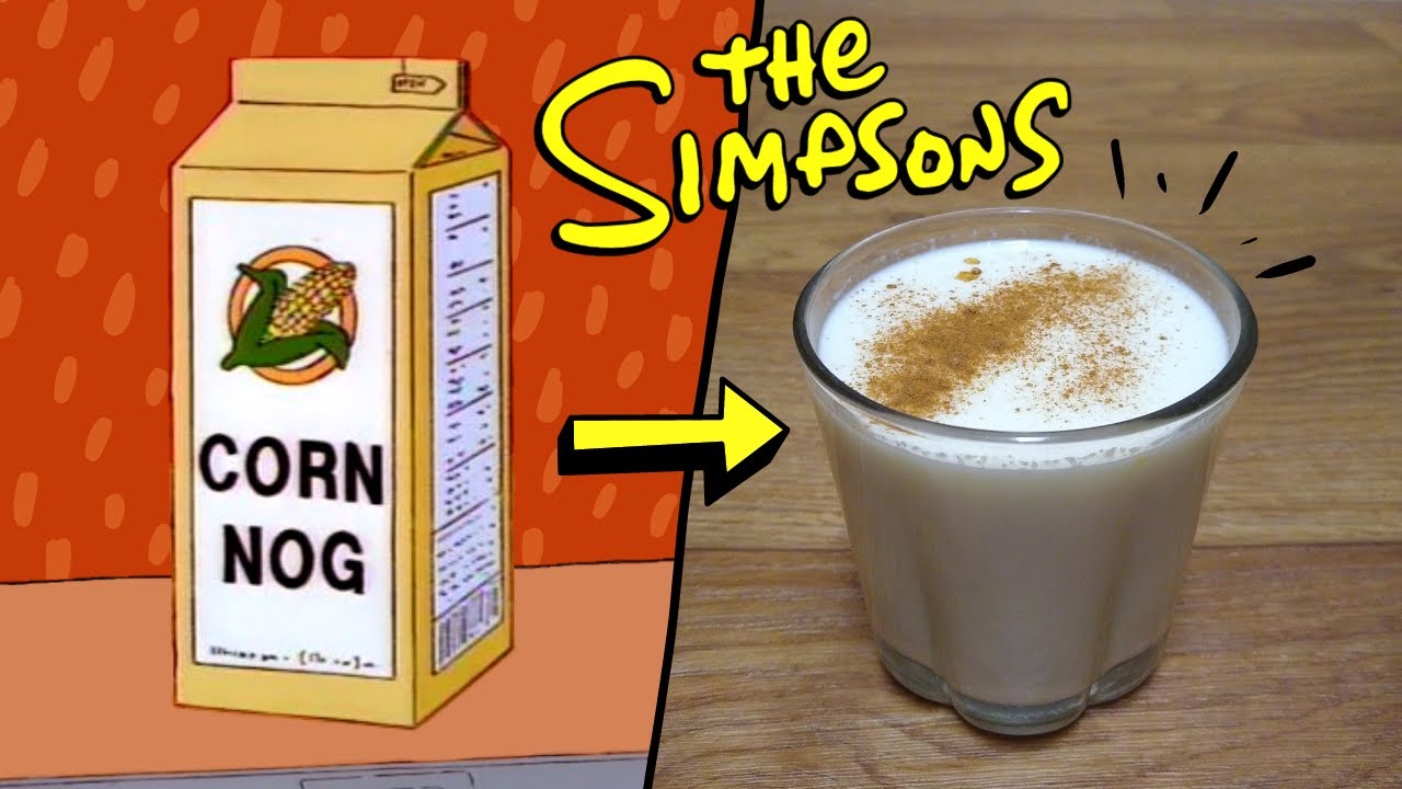 Corn Nog from The Simpsons - YouTube
