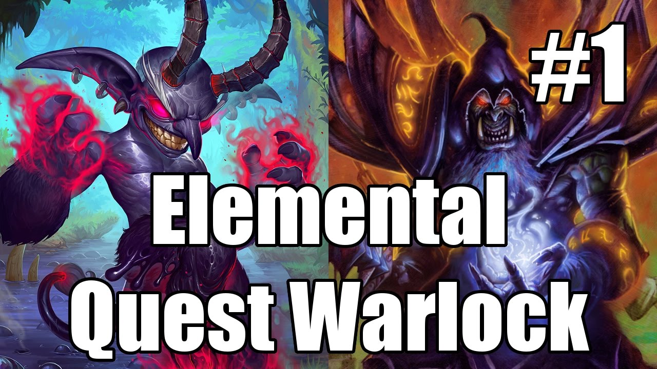 [Hearthstone] Elemental Quest Warlock (Part 1) - YouTube