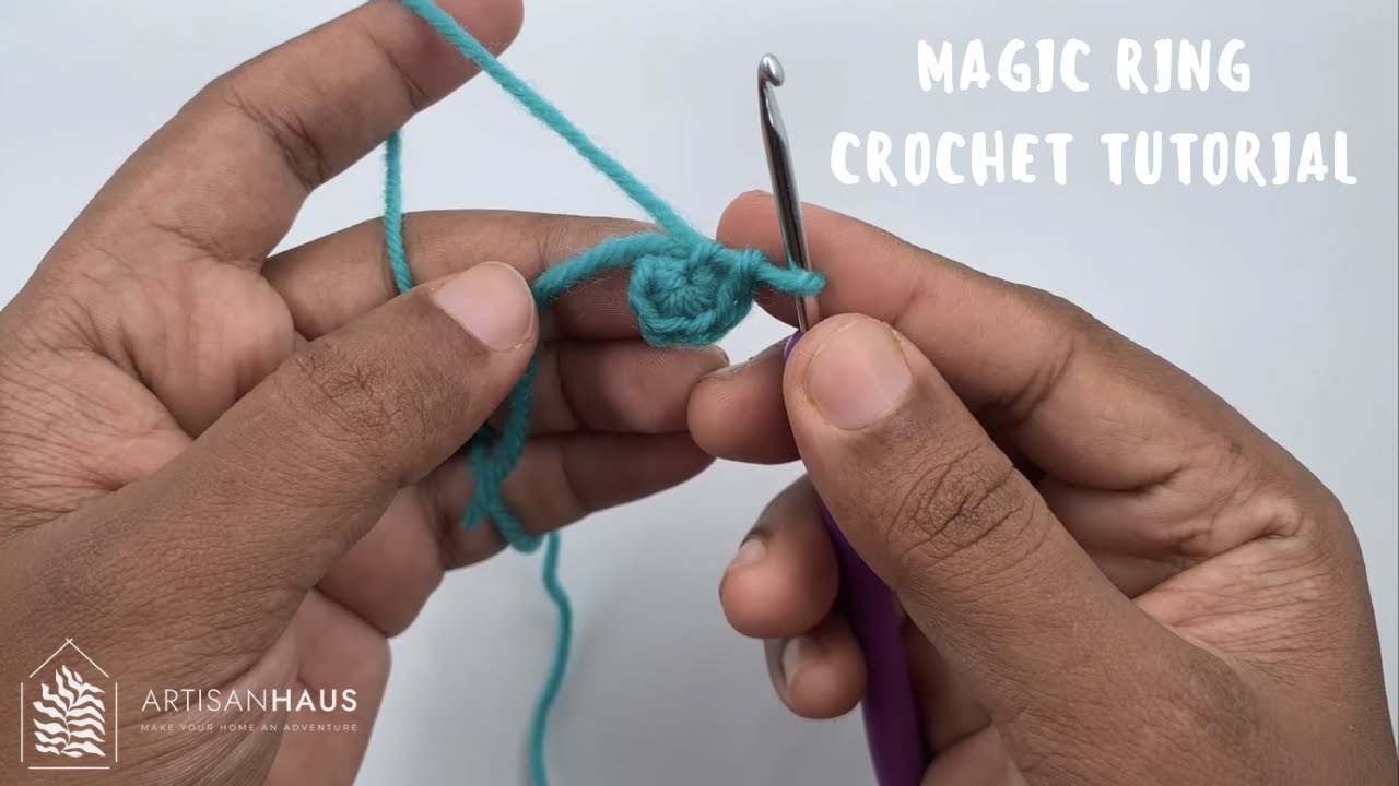 Beginners Magic Ring Crochet Tutorial - YouTube