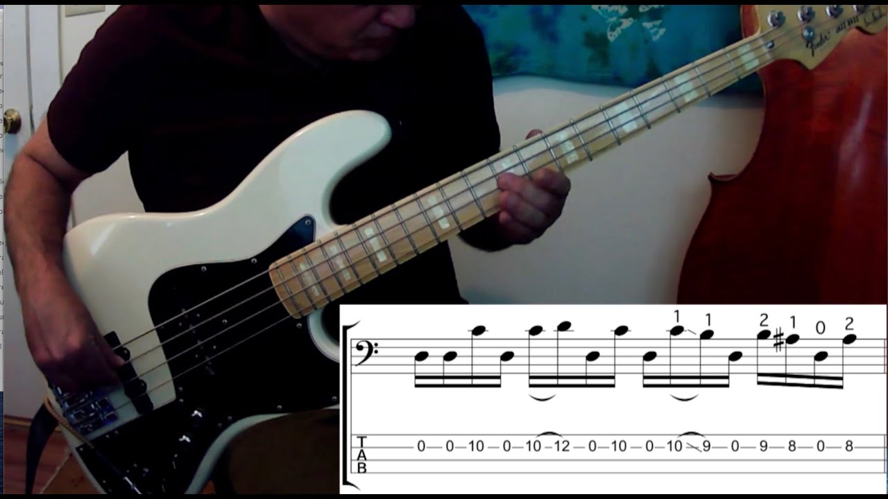 Hysteria - Bass Intro Tutorial (Slow and Fast) with Tabs and Notation ...