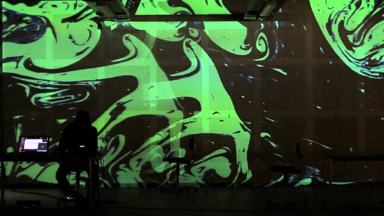 Test visuals at AAU - CREATE - YouTube