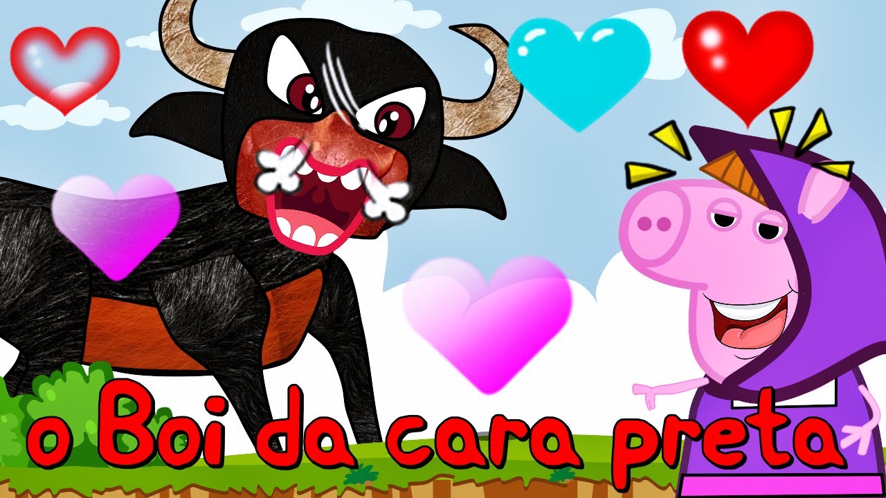 🎵 O BOI DA CARA PRETA CORRE JOAZINHO O BOI CHEGOU Desenho As Aventura ...