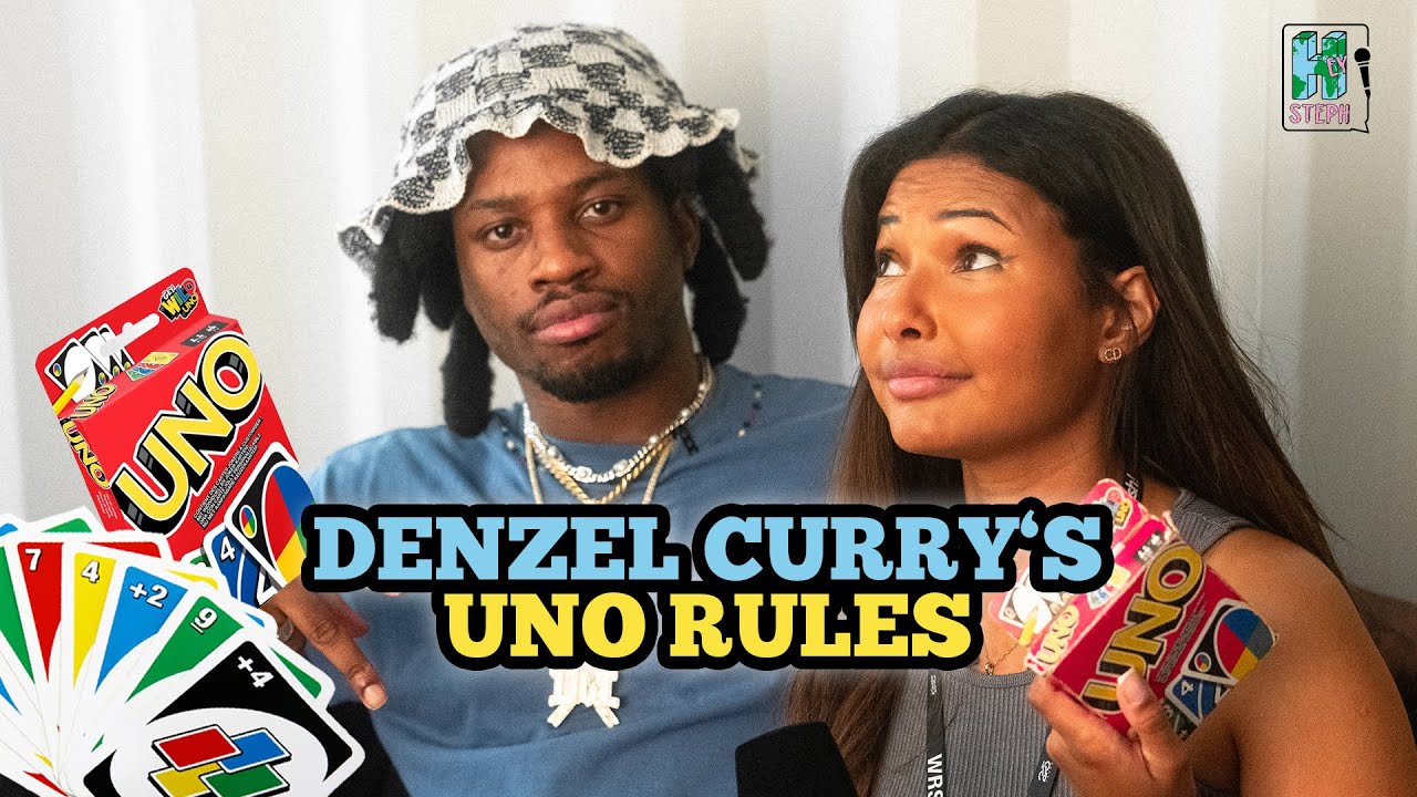 UNO Rules with Denzel Curry | Hey! Steph - YouTube
