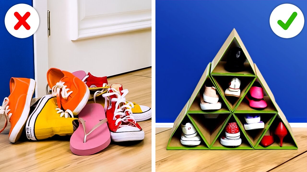 Simple Tips to Avoid a Mess And Organize Your Space - YouTube