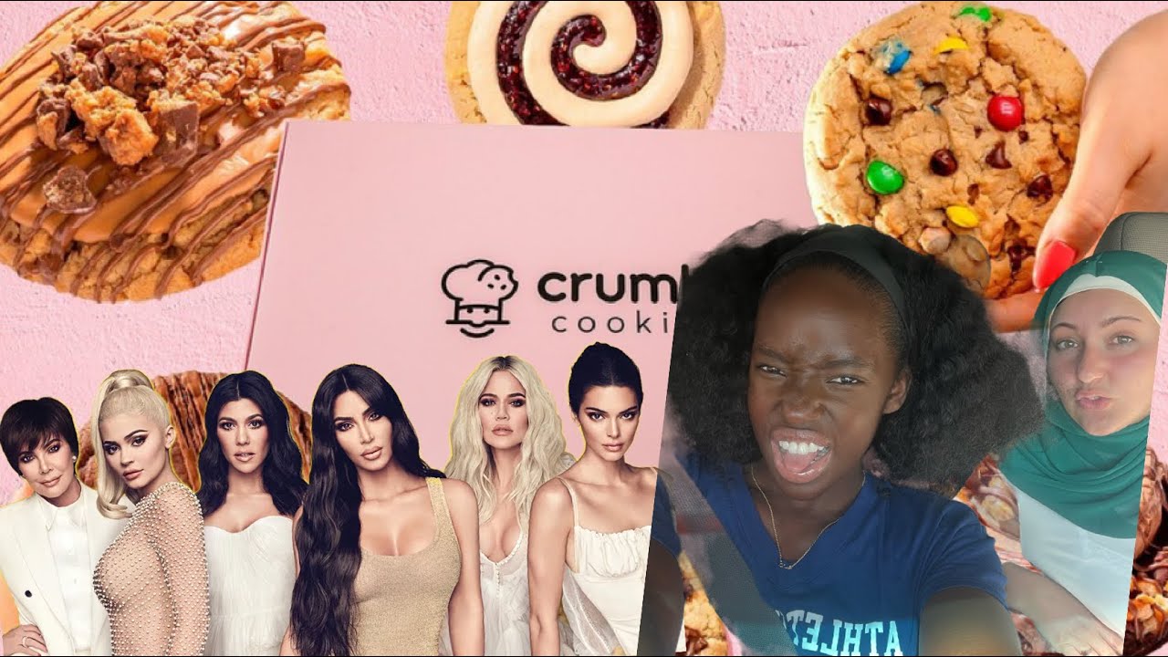 TRYING THE KARDASHIAN CRUMBL COOKIE FLAVORS!!?!?! #kardashians # ...