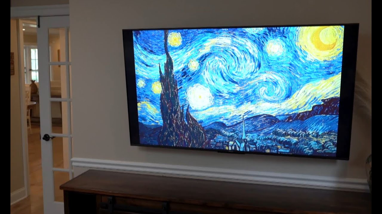 Dreamscreens Turns Your TV Into an Art Frame TV - YouTube