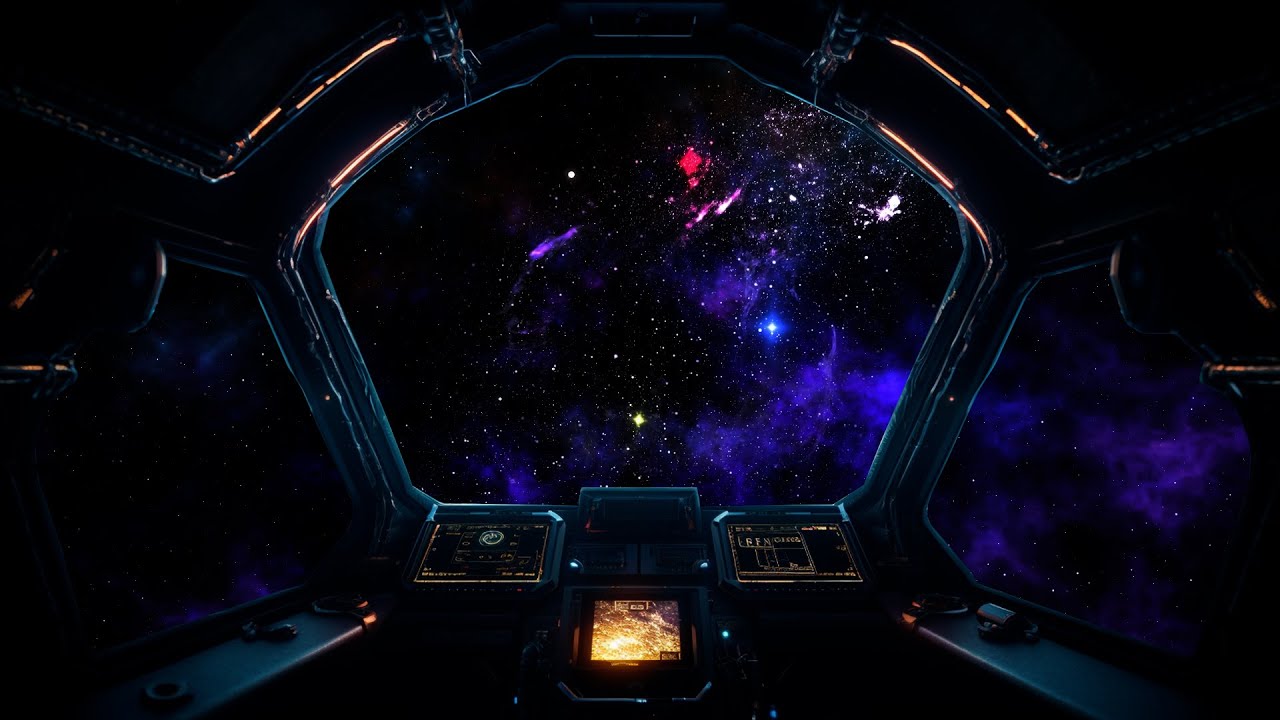 🌎 Space Ambience/ASMR - Deep Space... Total Relaxation | White Noise ...