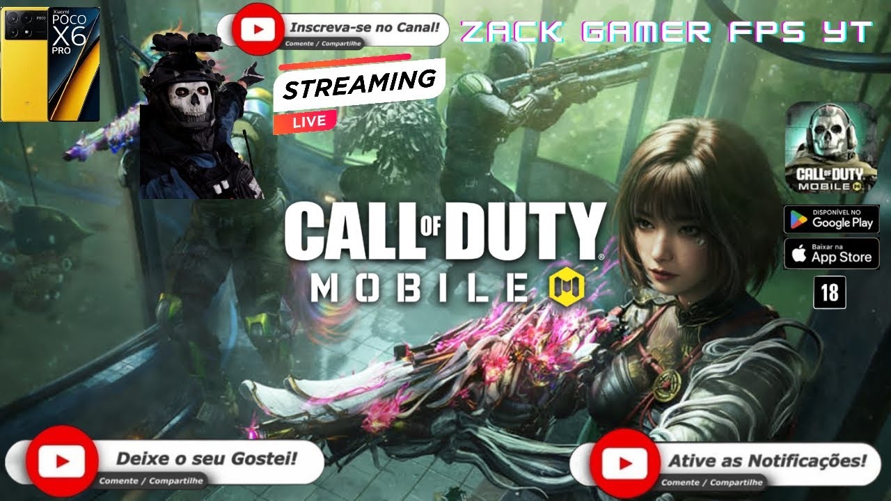 🔴LIVE🎮ON!🟢CALL OF DUTY MOBILE • SEASON 5 PRIMAL RECKONING • GAMEPLAY NO ...