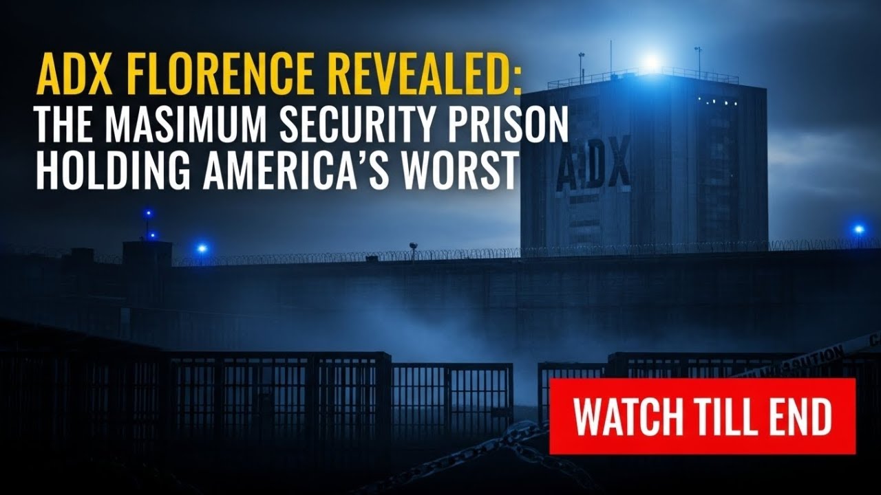 ADX Florence Revealed The Maximum Security Prison - YouTube