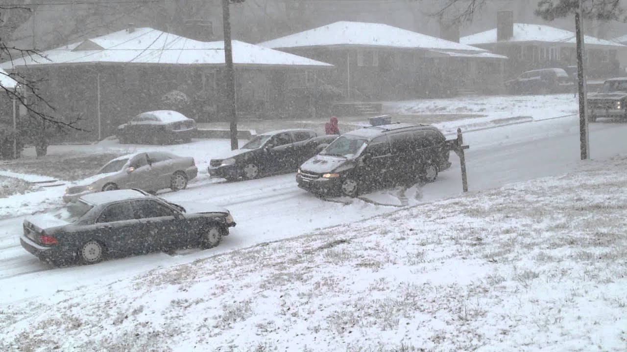 Winter Storm 2/12/14 Durham NC - YouTube
