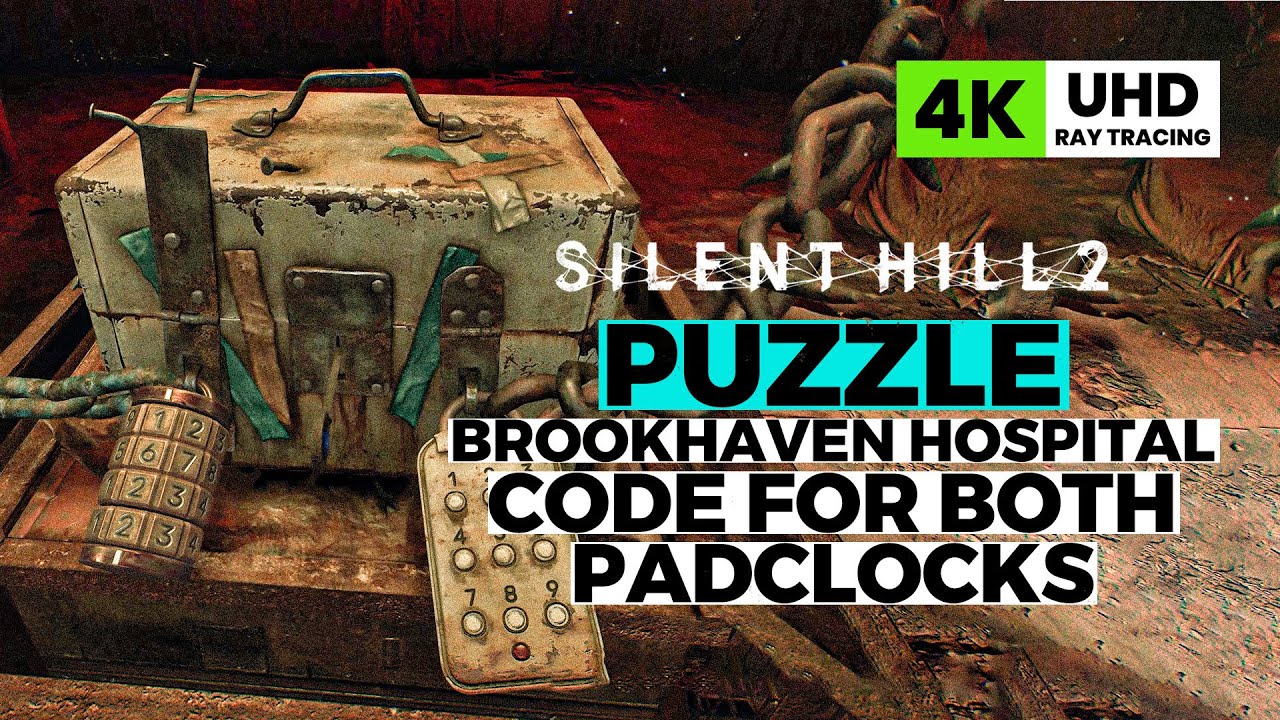 SILENT HILL 2 - Chained Box Padlock Code | Brookhaven Hospital - YouTube