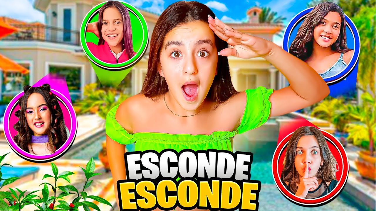 ESCONDE ESCONDE FT. IRMÃS PINA, BELINHA E JÉSSICA SOUSA | MARCELA ...