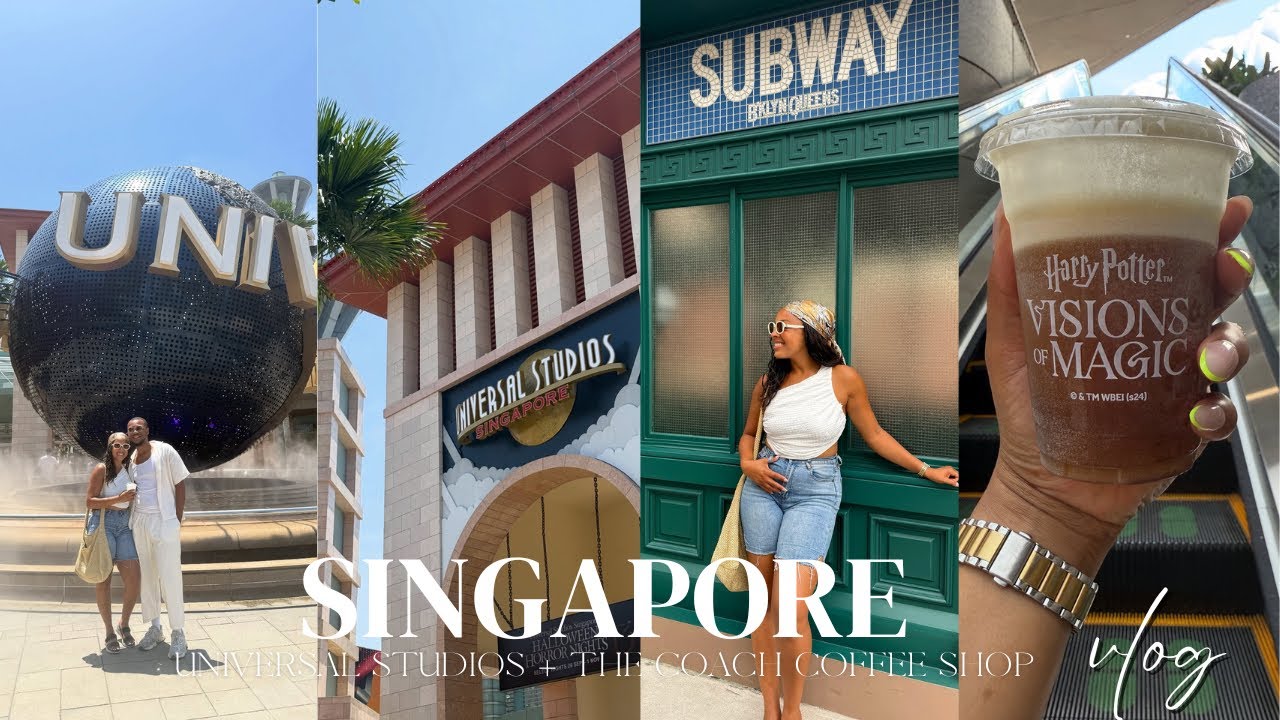 24 Hours in Singapore 🇸🇬 | Universal Studios, Coach Coffee Shop ...