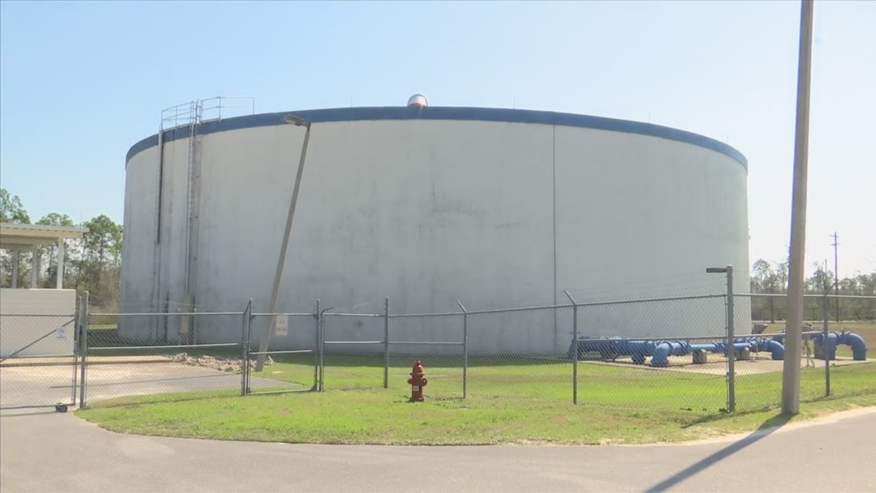 Bay County buying water tank from Callaway - YouTube