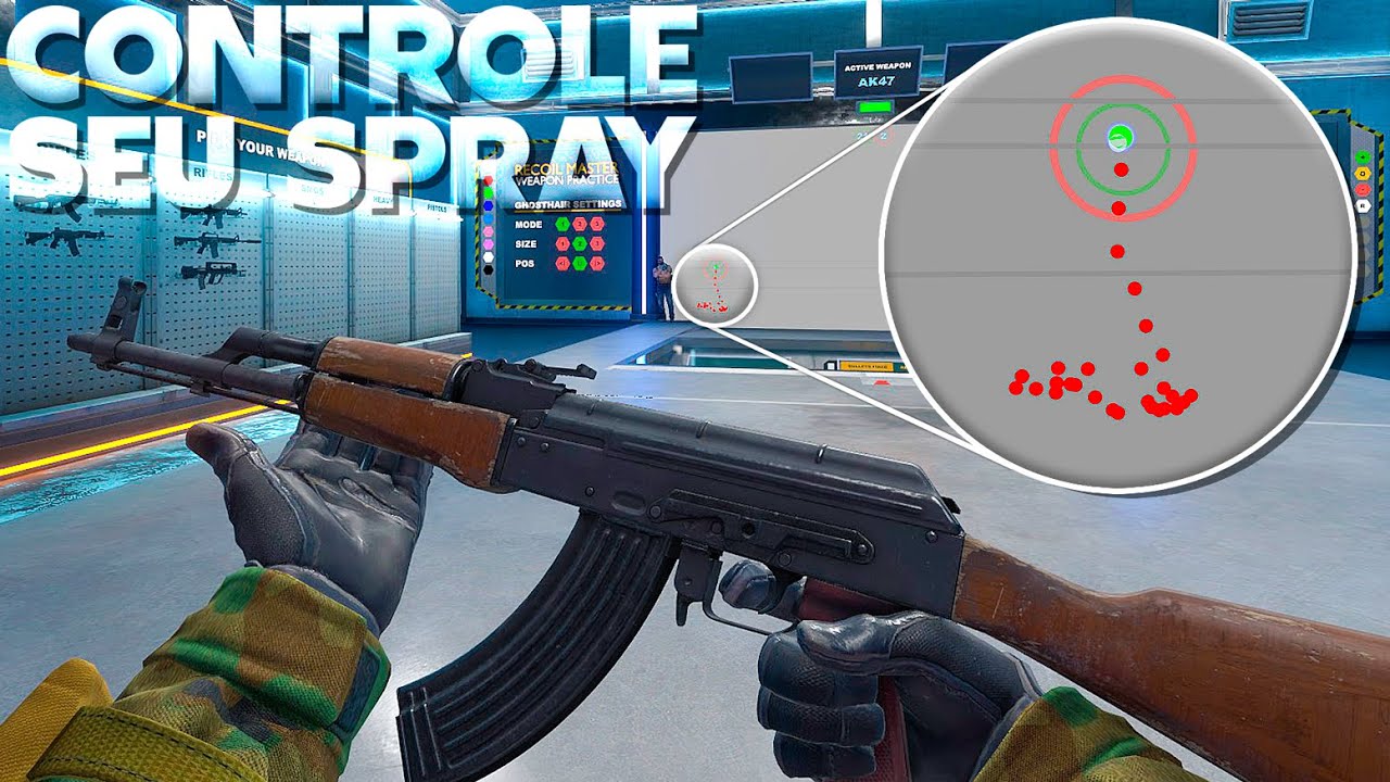 MELHOR MAPA para TREINAR SPRAY no CS 2 (como baixar) - YouTube
