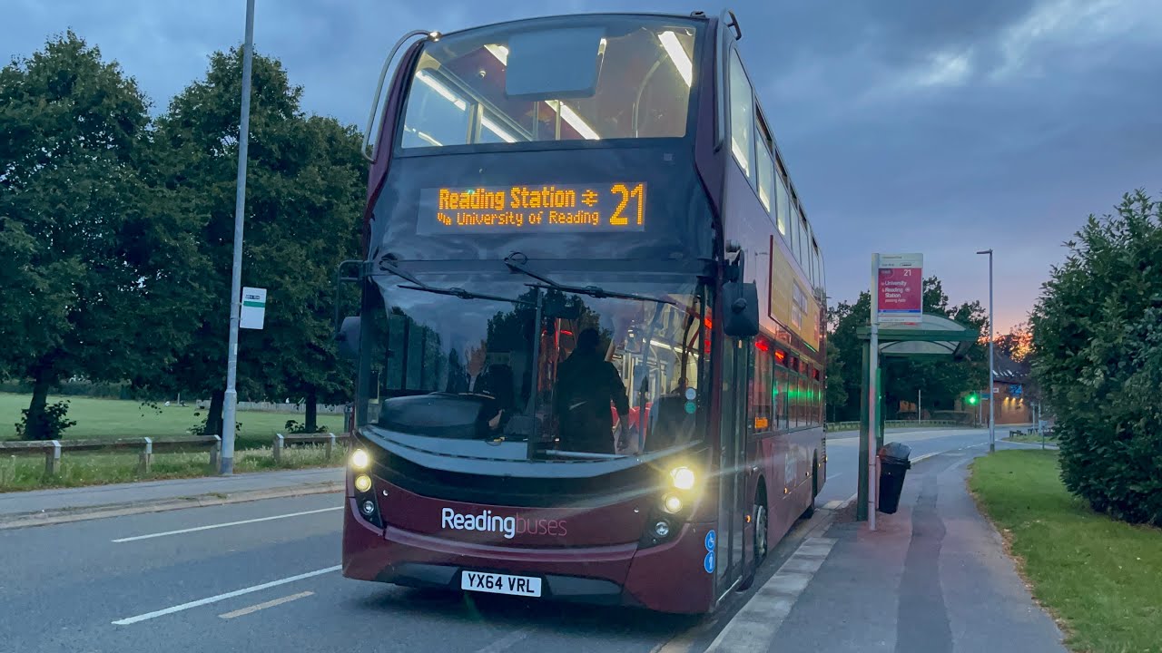 Reading Buses Enviro400 MMC 751 (YX64VRL) On Route 21 To Reading - YouTube