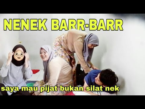 PRANK NYAMAAR JDI NENEK TUKNG PIJIT,,SAKIT KEBNYAKAN NG4NUU