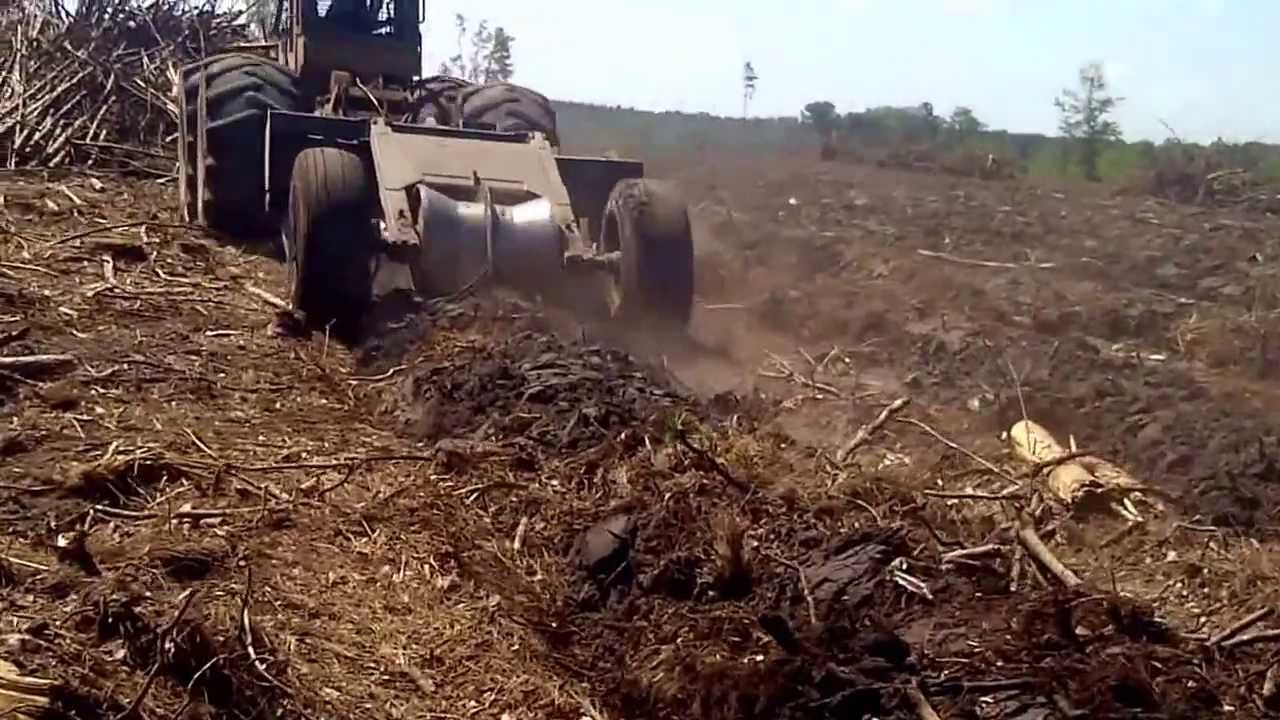 Forestry Site Prep Bedding - YouTube