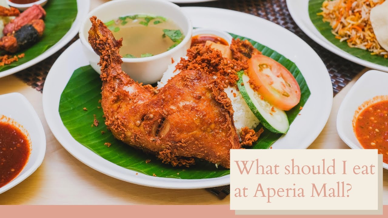 So Many Exciting Eateries to Fill Your Hungry Tummy at Aperia Mall! - YouTube