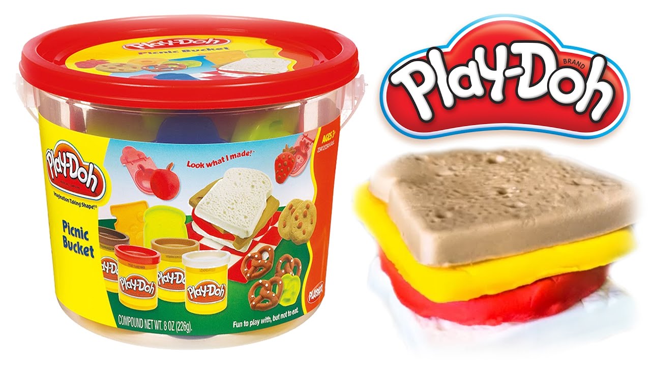 Play Doh Picnic Bucket - YouTube
