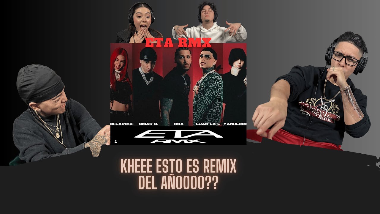 ROA NOS LLAMO PARA REACCIONAR A "ETA RMX" | ROA , OMAR , DE LA ROSE ...