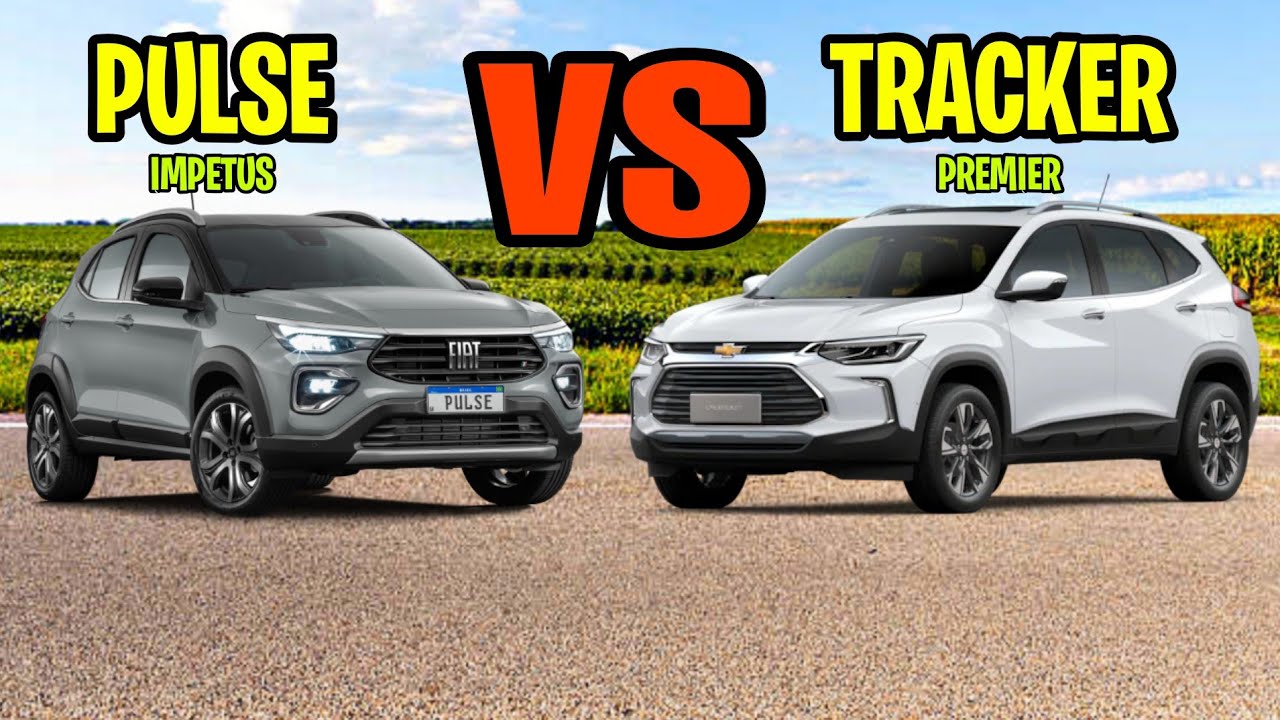 COMPARATIVO: Fiat Pulse Impetus VS Chevrolet Tracker Premier - YouTube