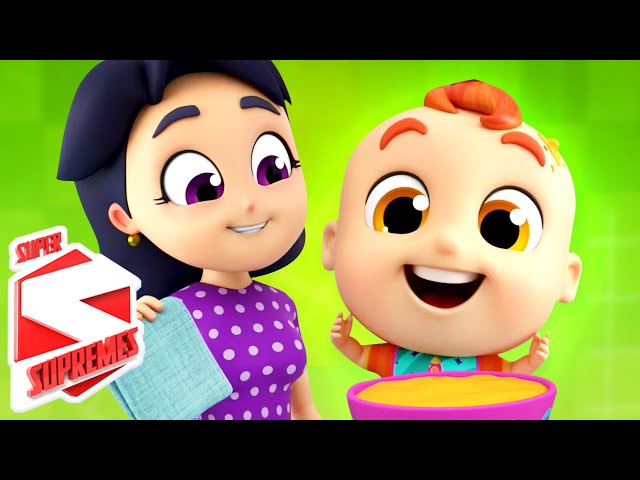 Chew Your Food Song, Good Habits & More Preschool Rhymes for Kids ...