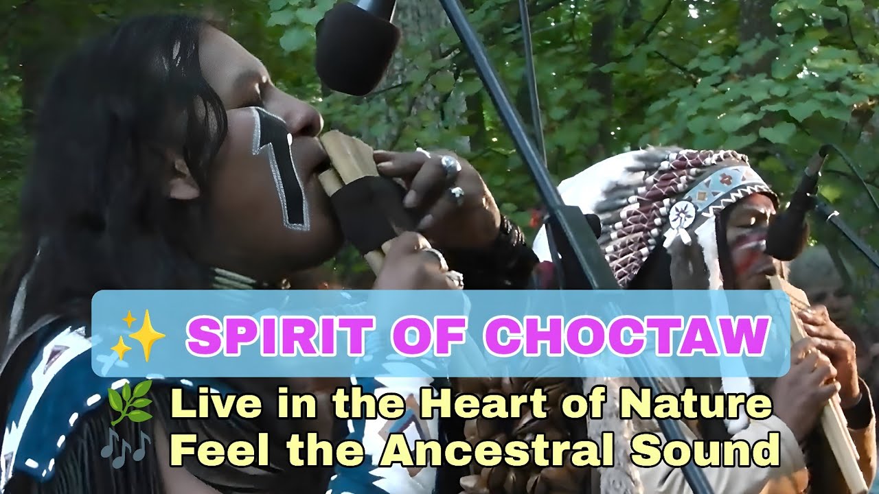 Choctaw Spirit • Beautiful Native American Flute Music for Relaxing # ...