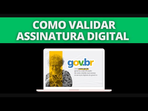 COMO VALIDAR ASSINATURA DIGITAL - 2026