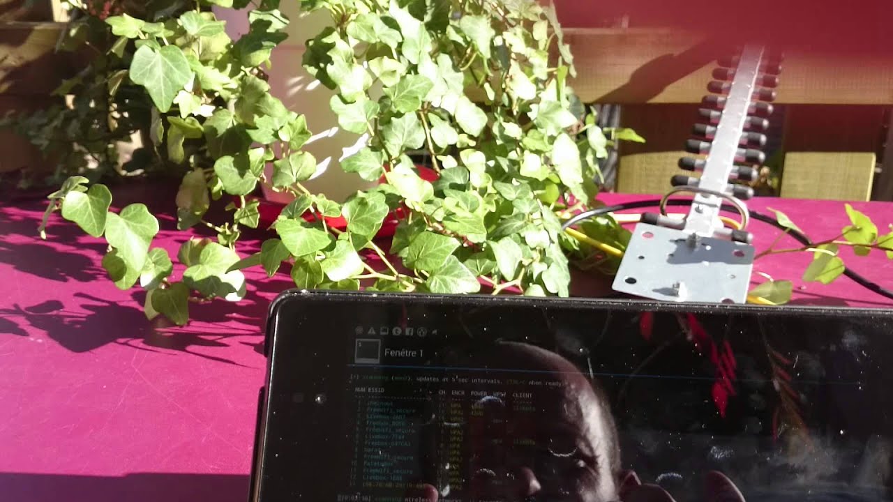 Wardriving with an android tablet with nethunter - YouTube