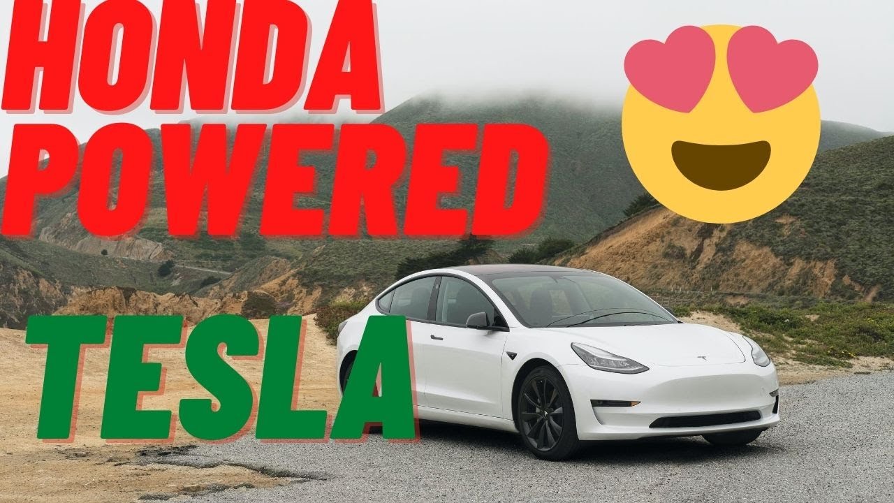 Charging Tesla With Honda Generator - YouTube