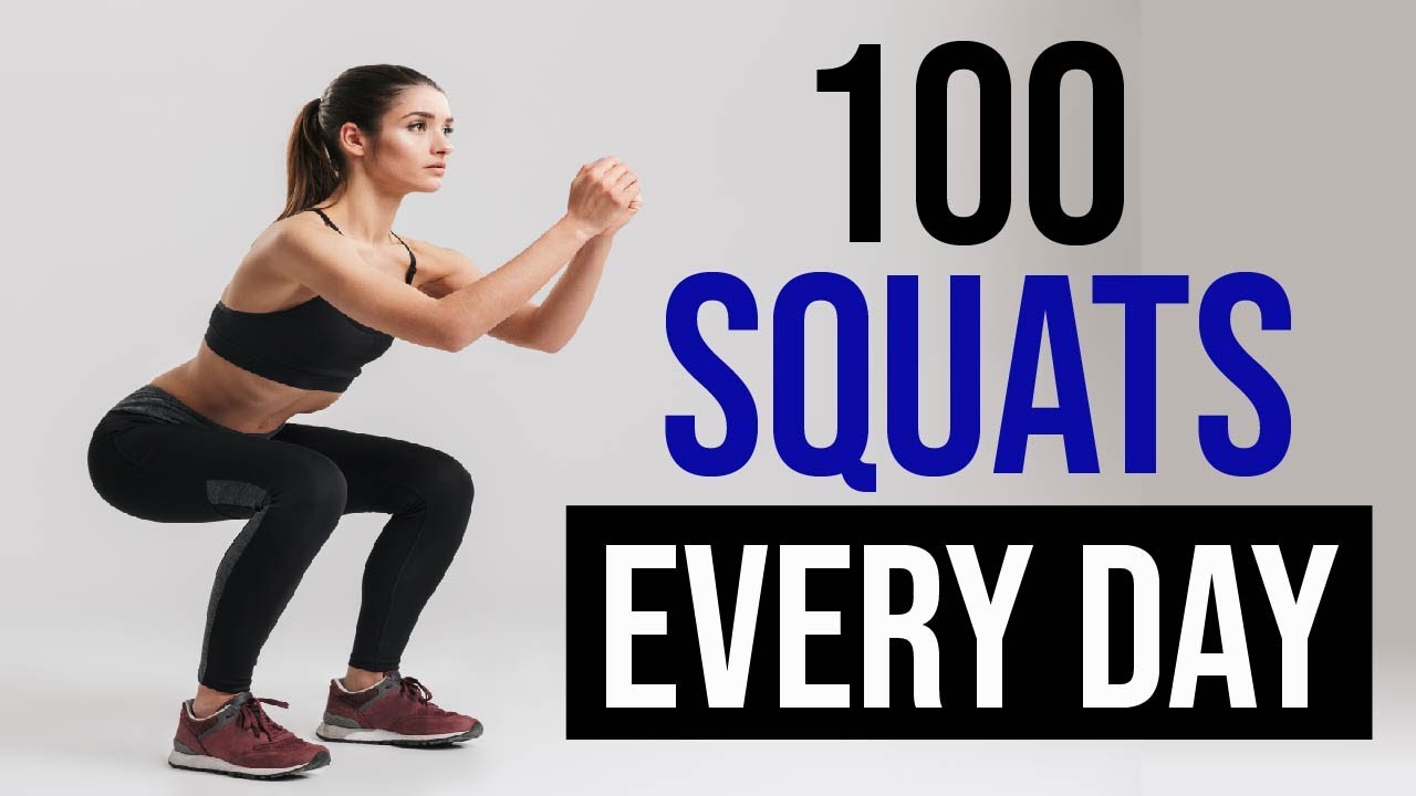 Squats Workout| Proper Squat Form| squats for glutes | 100 squats - YouTube