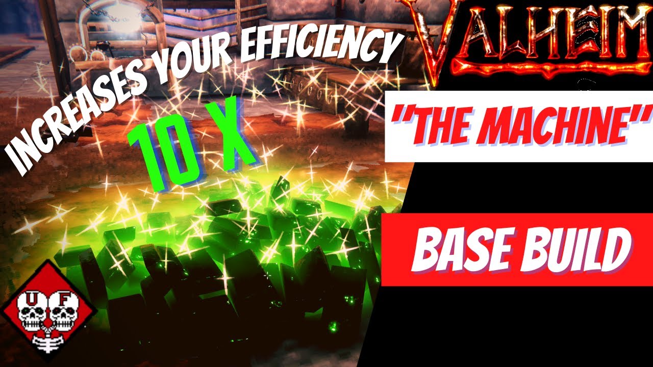 Valheim | Maximize your Efficiency | The Machine | Base Build - YouTube