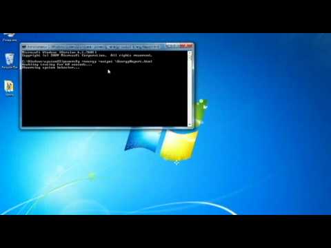 Save your laptop Battery : Windows 7 Power Report - YouTube