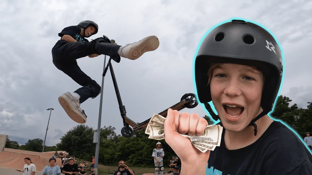 Liam WINS $$ scootering | OUTLIT by Undialed in Austin! - YouTube