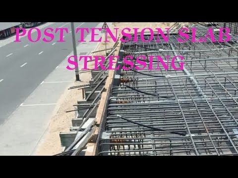 POST TENSION SLAB (STRESSING) - YouTube